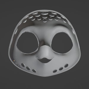 Avali 3d-model STL Fursuit Head Base for 3d-printing - Etsy