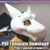 DIGITAL Digitigrade Fursuit Feet Paws Pattern for Fursuits PDF Download ...