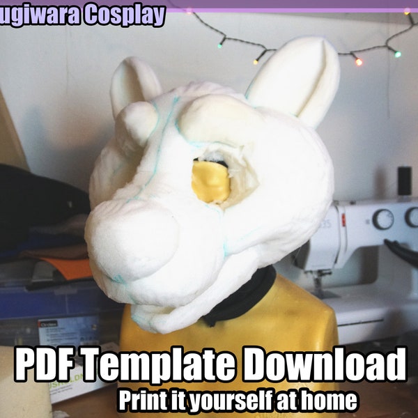 Bear Fursuit Head Pattern - Etsy