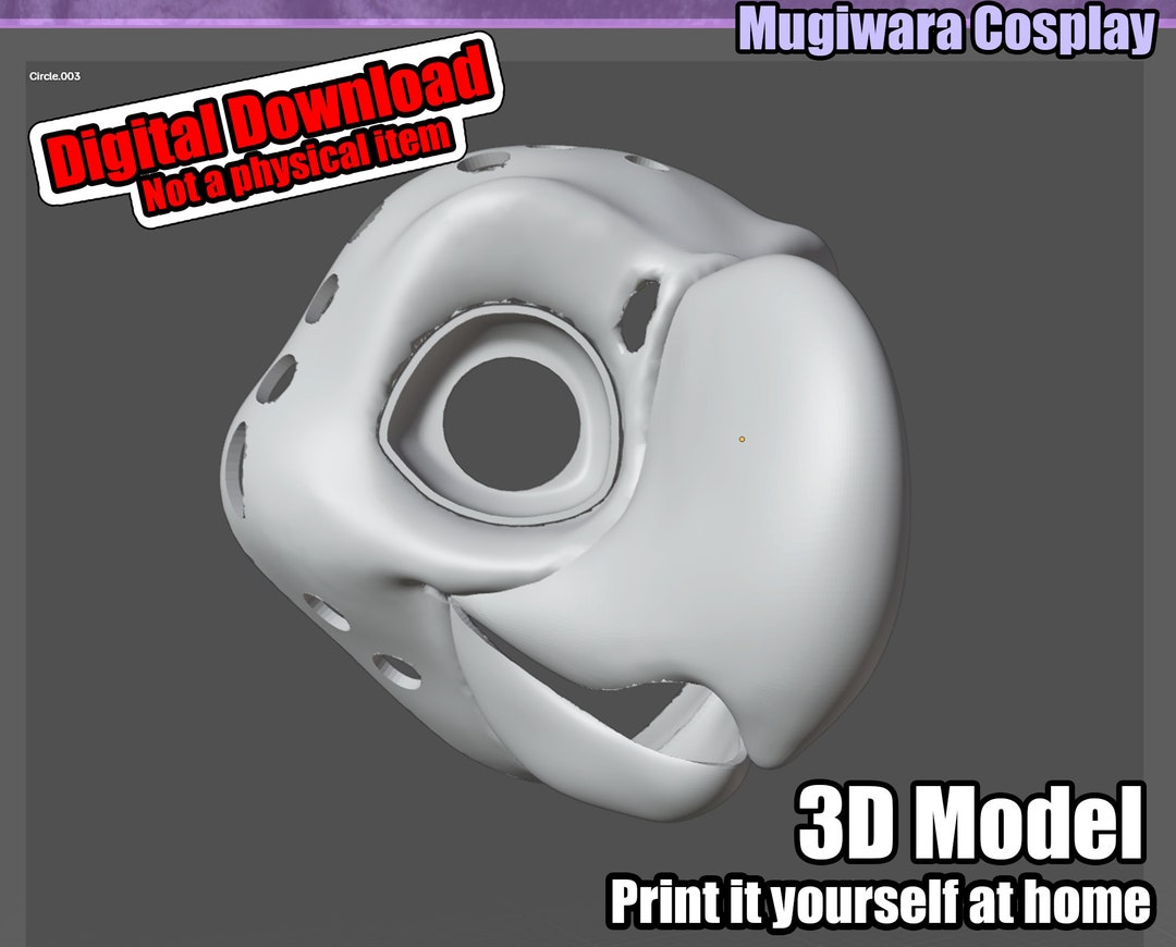 Parrot Macaw 3d-model STL Fursuit Head Base for 3d-printing - Etsy