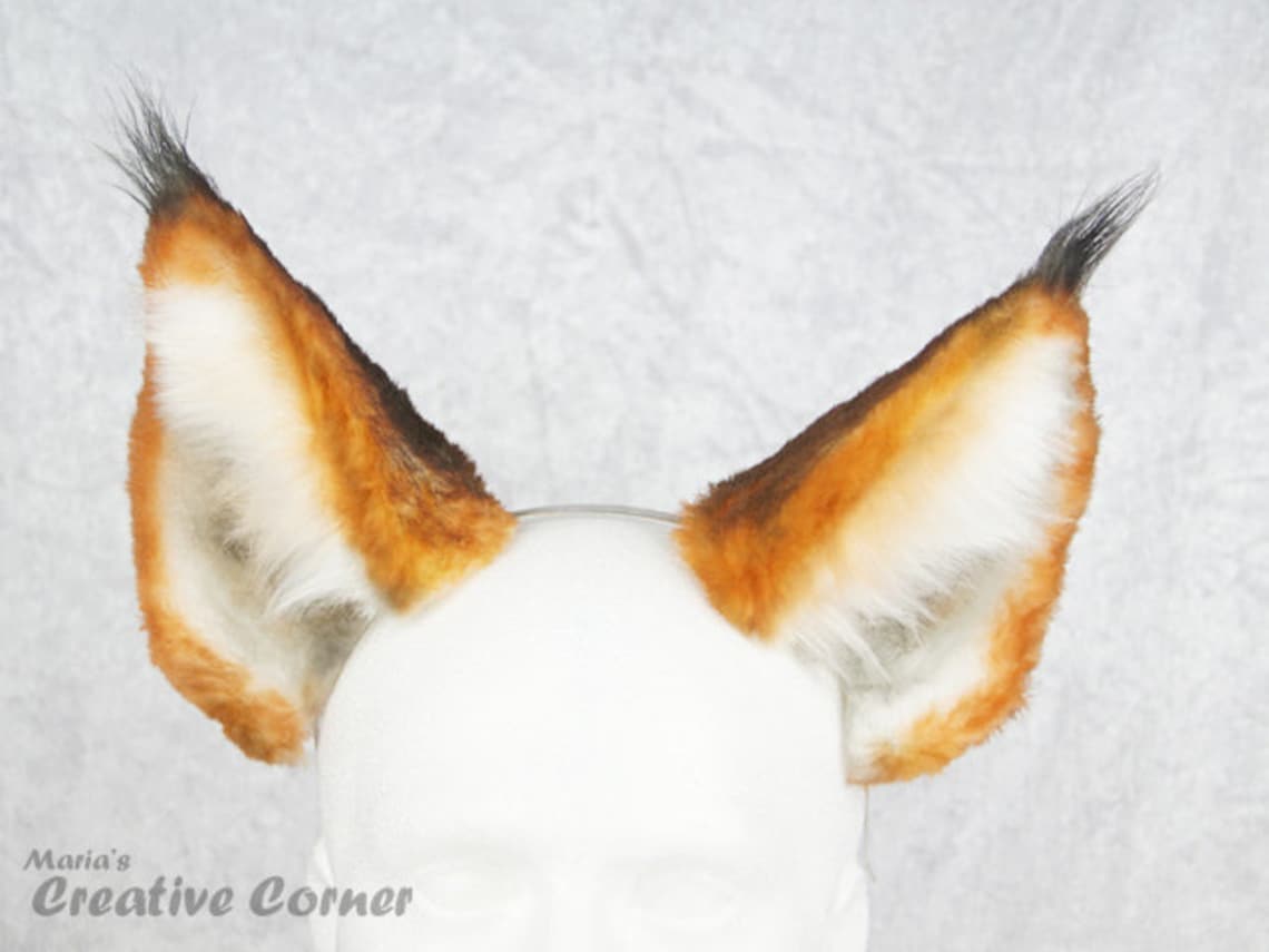 DIGITAL Fennec Fox & Canine Headband Ears Patterns PDF - Etsy