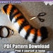 DIGITAL Tiger Tail Pattern for Fursuits & Cosplay PDF | Etsy
