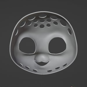 Kemono 3d-model STL Fursuit Head Base for 3d-printing - Etsy