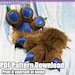 DIGITAL Wickerbeast Hand Paw Pattern for Fursuits - PDF Download - Etsy