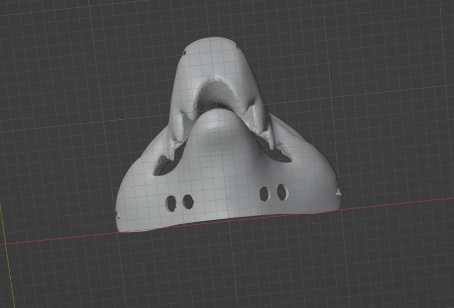 Wickerbeast 3d-model STL Fursuit Head Base for 3d-printing | for Pla ...