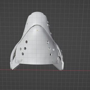 Shark 3d-model STL Fursuit Head Base for 3d-printing - Etsy