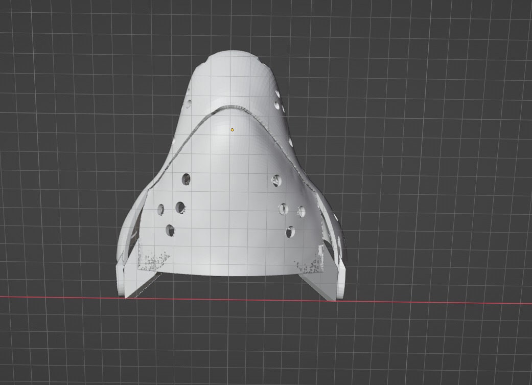 Shark 3d-model STL Fursuit Head Base for 3d-printing - Etsy UK