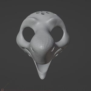 Novabeast 3d-model STL Fursuit Head Base for 3d-printing - Etsy Australia