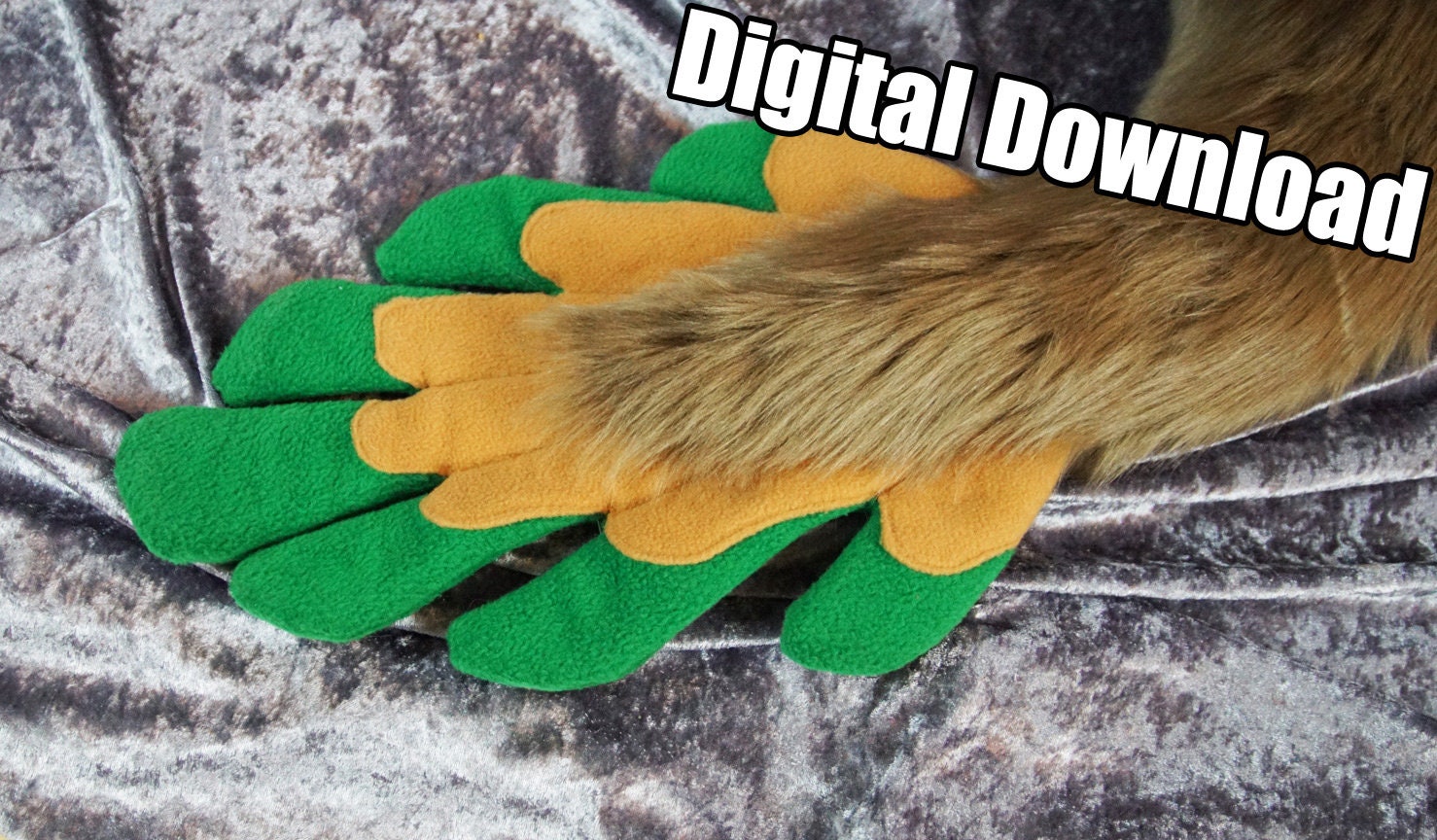 DIGITAL Tail Feathers Pattern for Fursuits - PDF Download - Etsy