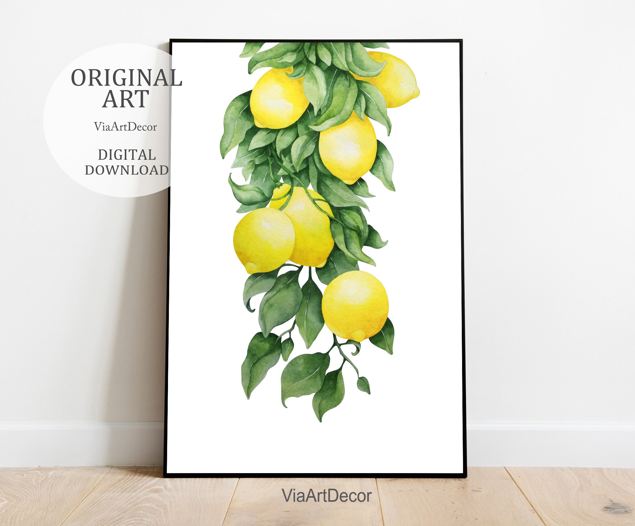 Prints Digital Prints Set of 2 Prints Digital Download Printable Wall ...