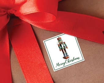 Nutcracker Christmas Gift Tag DIY Christmas Tags Gift Tag - Etsy