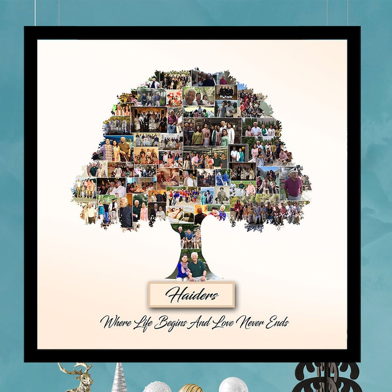 Family Tree Collage - Etsy
