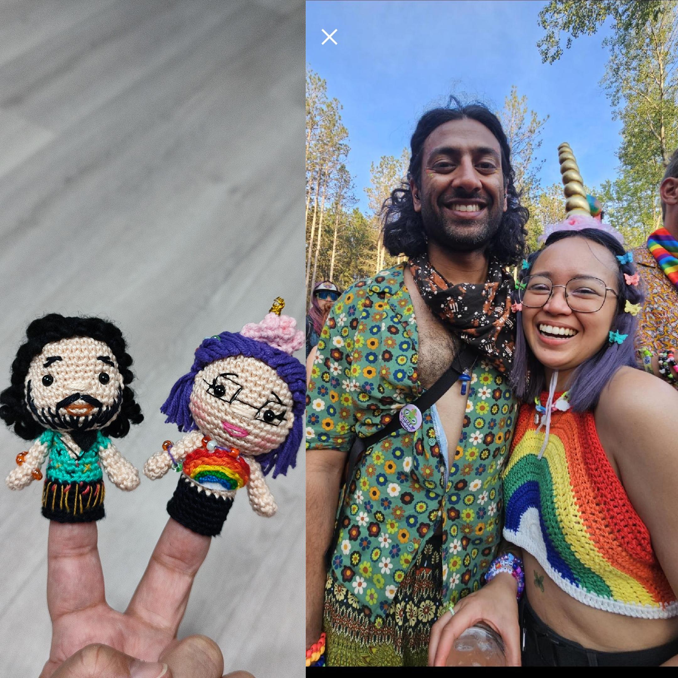 Personalized Family Finger Puppets: Custom Crochet Educational Toys - Etsy