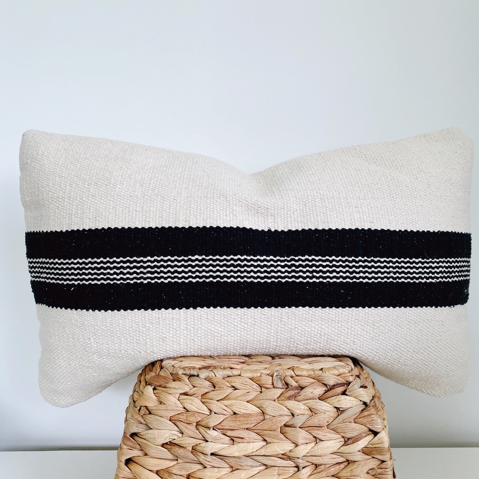 Throw Pillows, Set3 Pillows, Pillows Combo, Black and Neutral Sofa ...