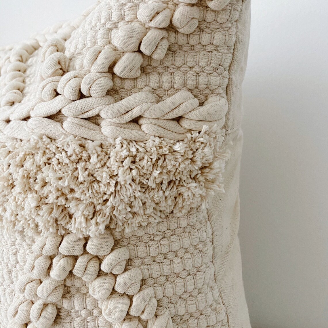 Bohemian Pillow Cover Bohemian Fringe Pillow Boho Throw - Etsy