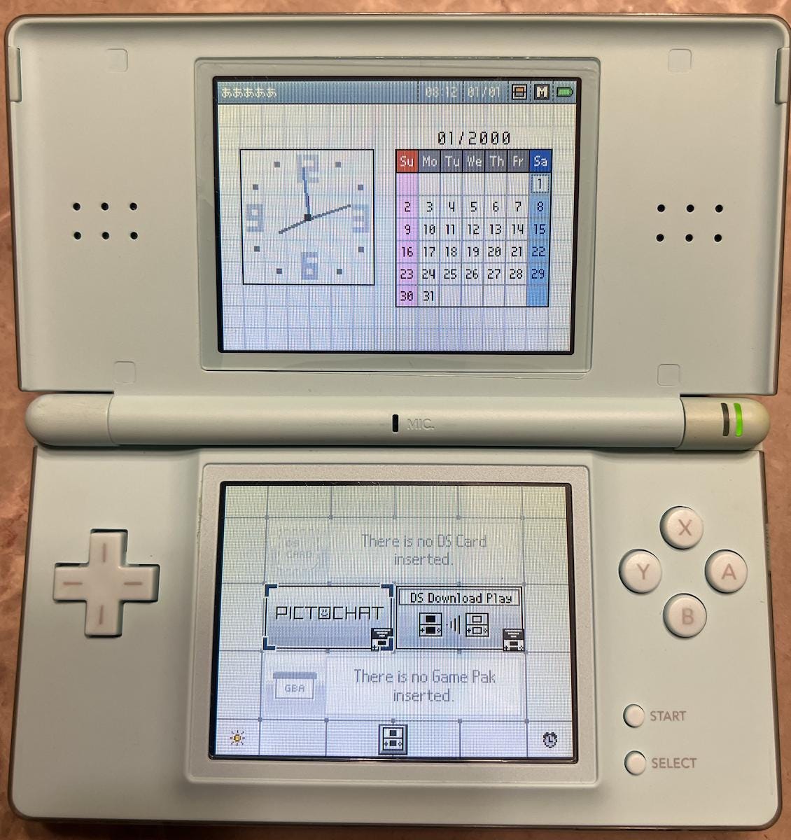 Authentic Original Nintendo DS Lite With Charger. Tested for Function ...