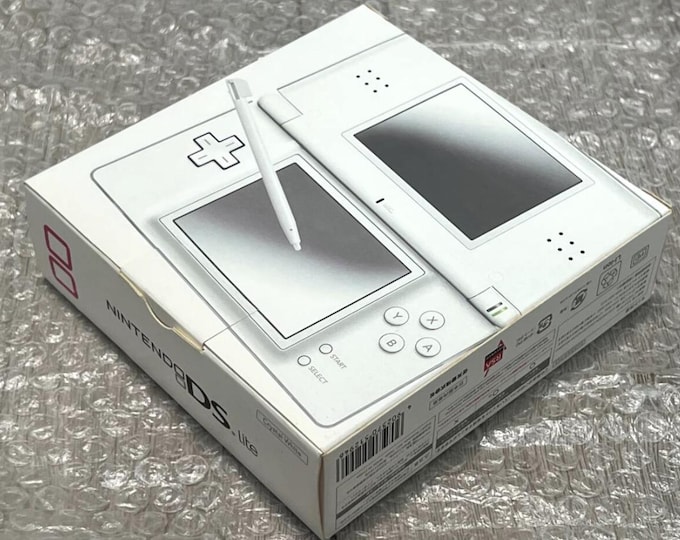 Polar White Authentic Original Nintendo DS Lite. Japan Market Boxed ...
