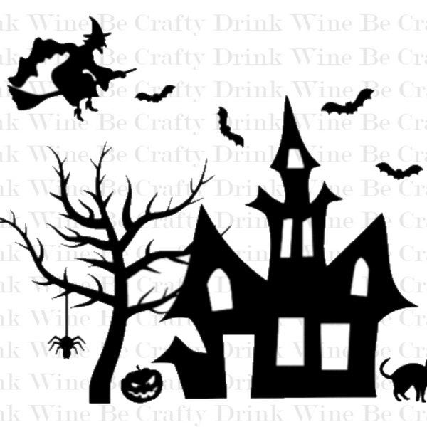 Halloween Decal - Etsy