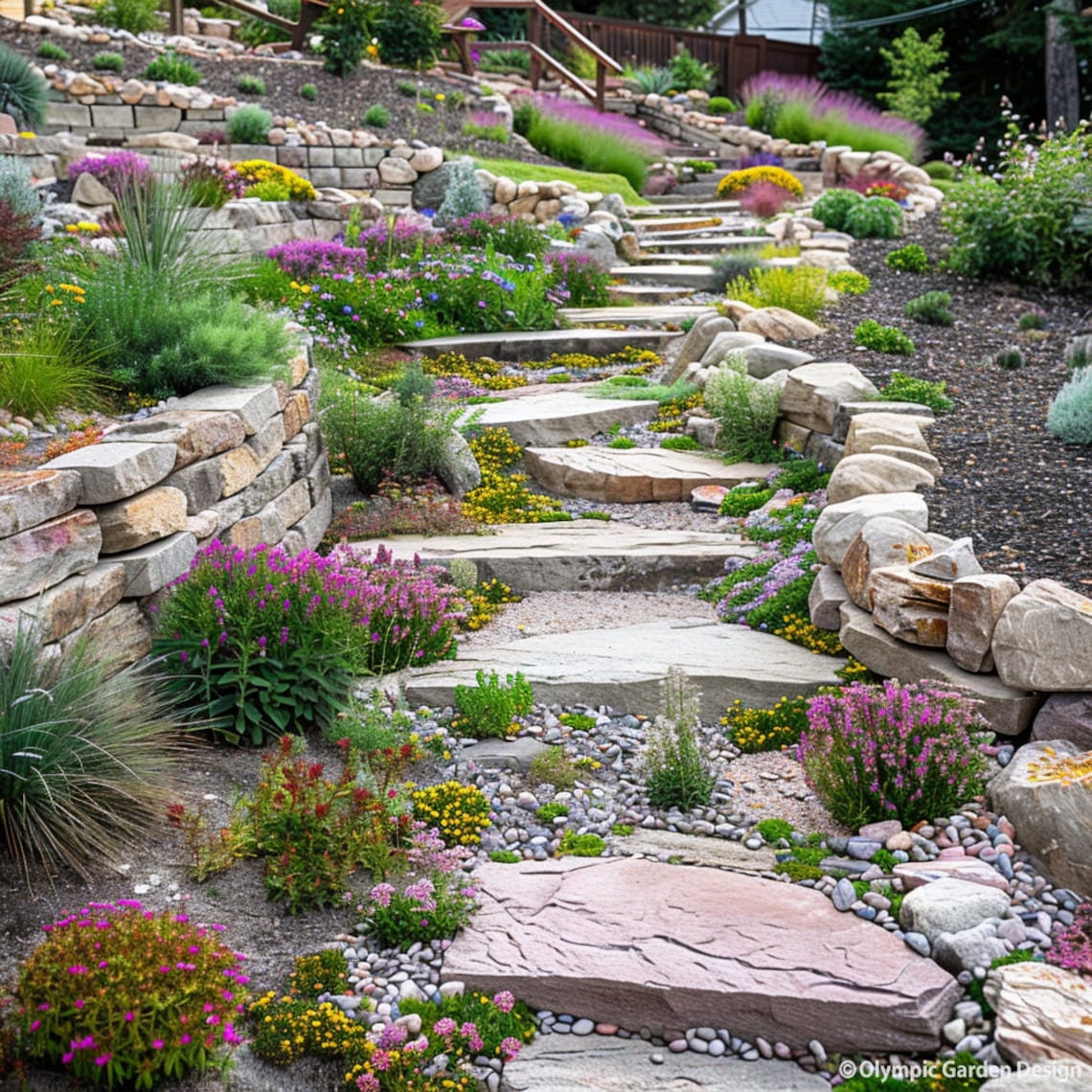 Custom Garden Design - Detailed Plant List & Support - Designed for ...