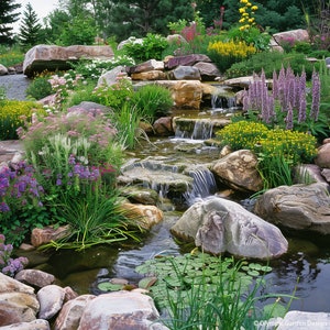 Custom Alpine Garden Design - Detailed Plant List & Support - Designed ...
