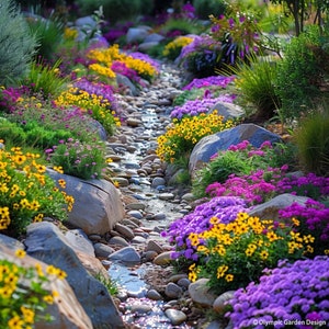 Custom Alpine Garden Design - Detailed Plant List & Support - Designed ...