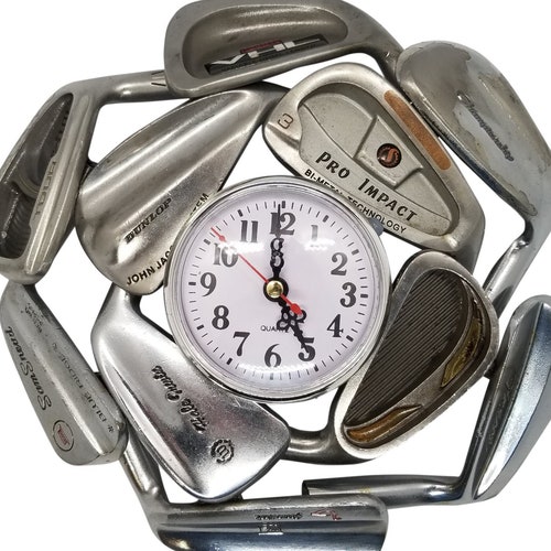 Golf Club Clock. Made From Recycled Golf Irons. Golf Gifts for - Etsy