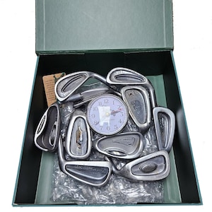 Golf Club Clock - Made From Recycled Golf Irons BEST SELLER! - Etsy