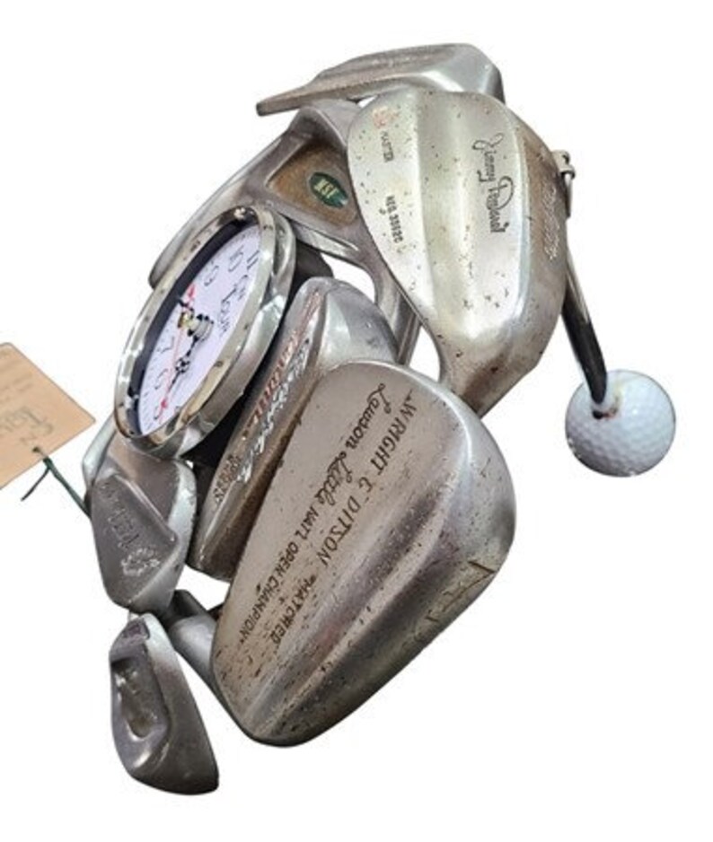 Golf Club Clock - Made From Recycled Golf Irons BEST SELLER! - Etsy