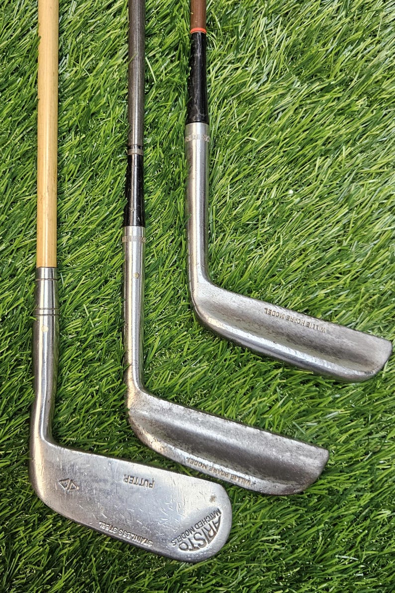 Vintage Golf Putters- Ideal for Golf Themed Room Decor - Etsy