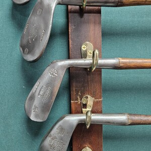Custom Wall Art Golf Frame With Vintage Clubs - Etsy