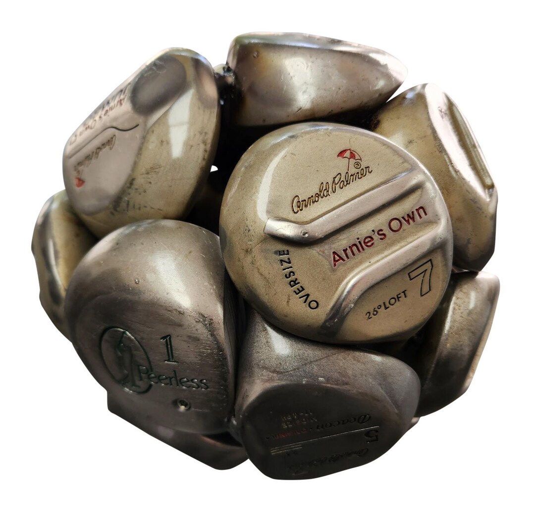 Arnold Palmer Metal Driver Sphere Art - Unique Golf Gift - Each One is ...