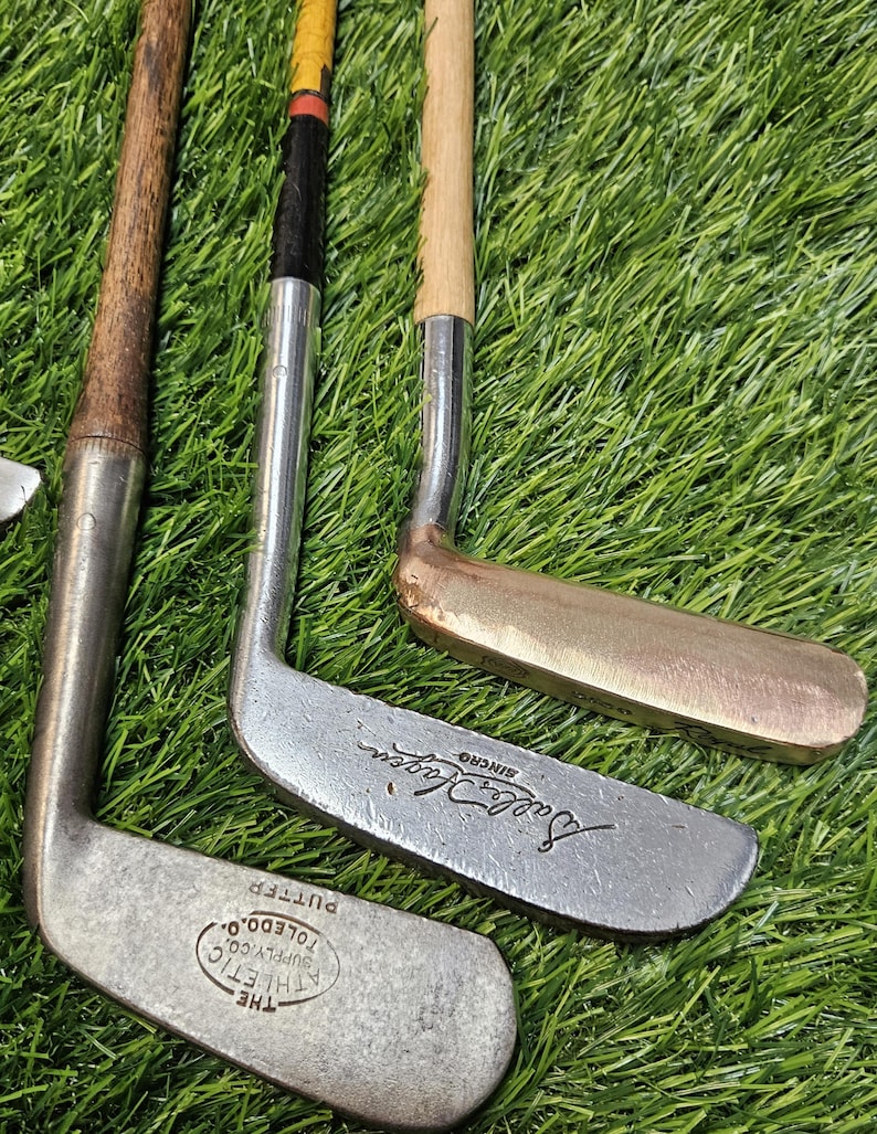 Vintage Golf Putters- Ideal for Golf Themed Room Decor - Etsy