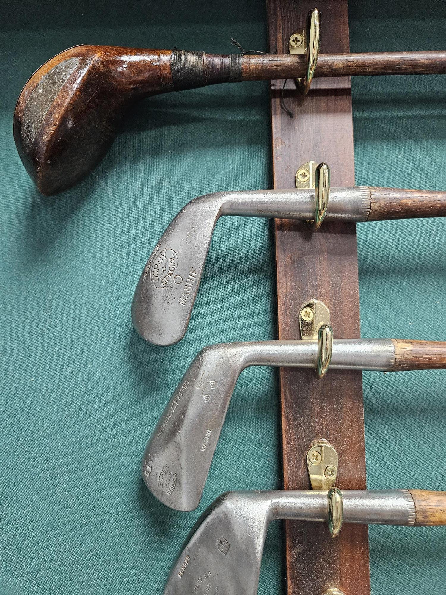 Custom Wall Art Golf Frame With Vintage Clubs - Etsy