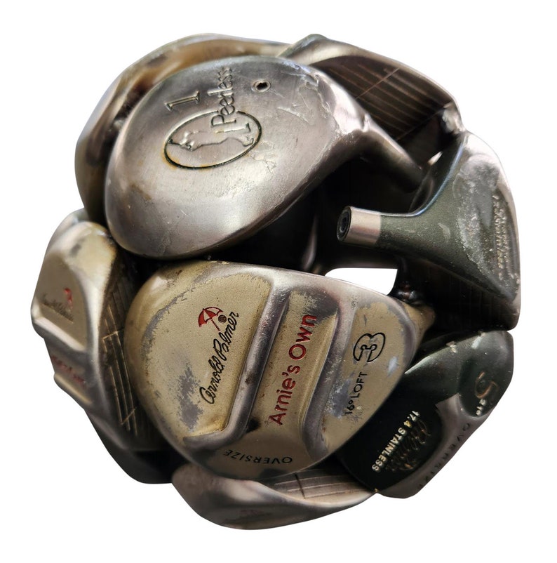 Arnold Palmer Metal Driver Sphere Art - Unique Golf Gift - Each One is ...