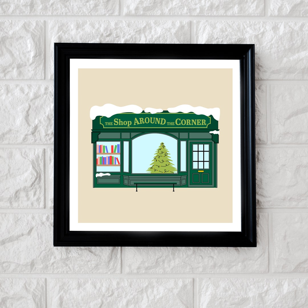 Rom-com You've Got Mail Shop Around the Corner Wall Art Modern Kitchen ...