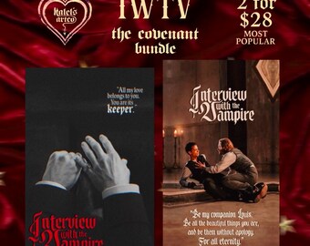 The Vampire Lestat HQ Poster - Amc’s Interview With the Vampire - Etsy