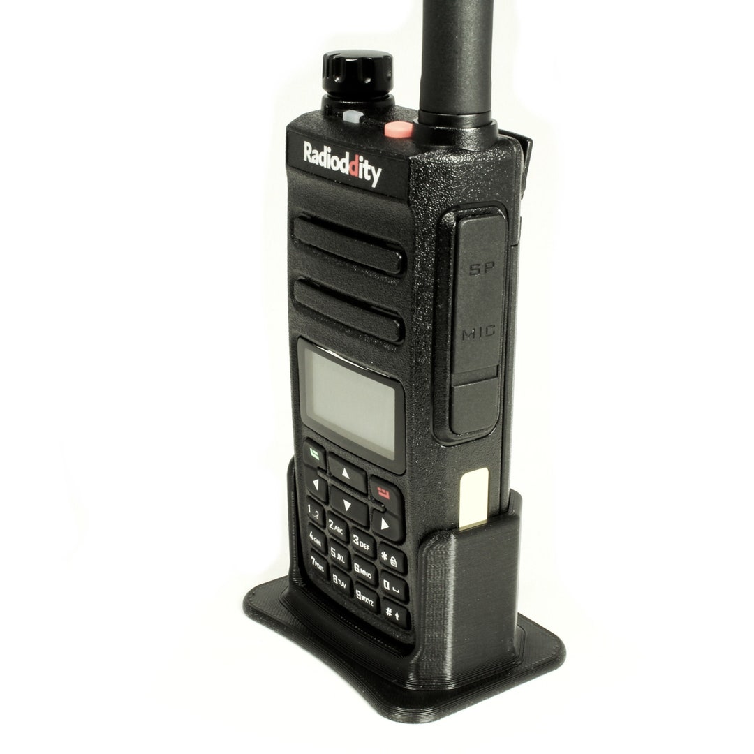 Radioddity GD‑77 Desk Stand – Sturdy Upright Holder for Handheld ...