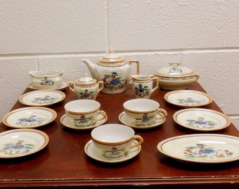 Donald Duck Tea Set - Etsy
