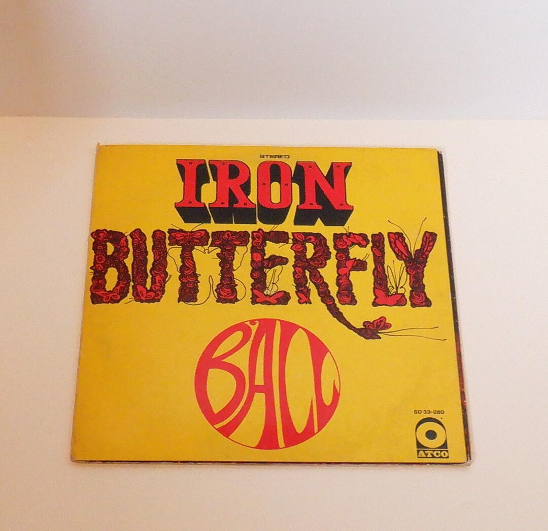 Iron Butterfly, Ball Vinyl Record Album - Etsy