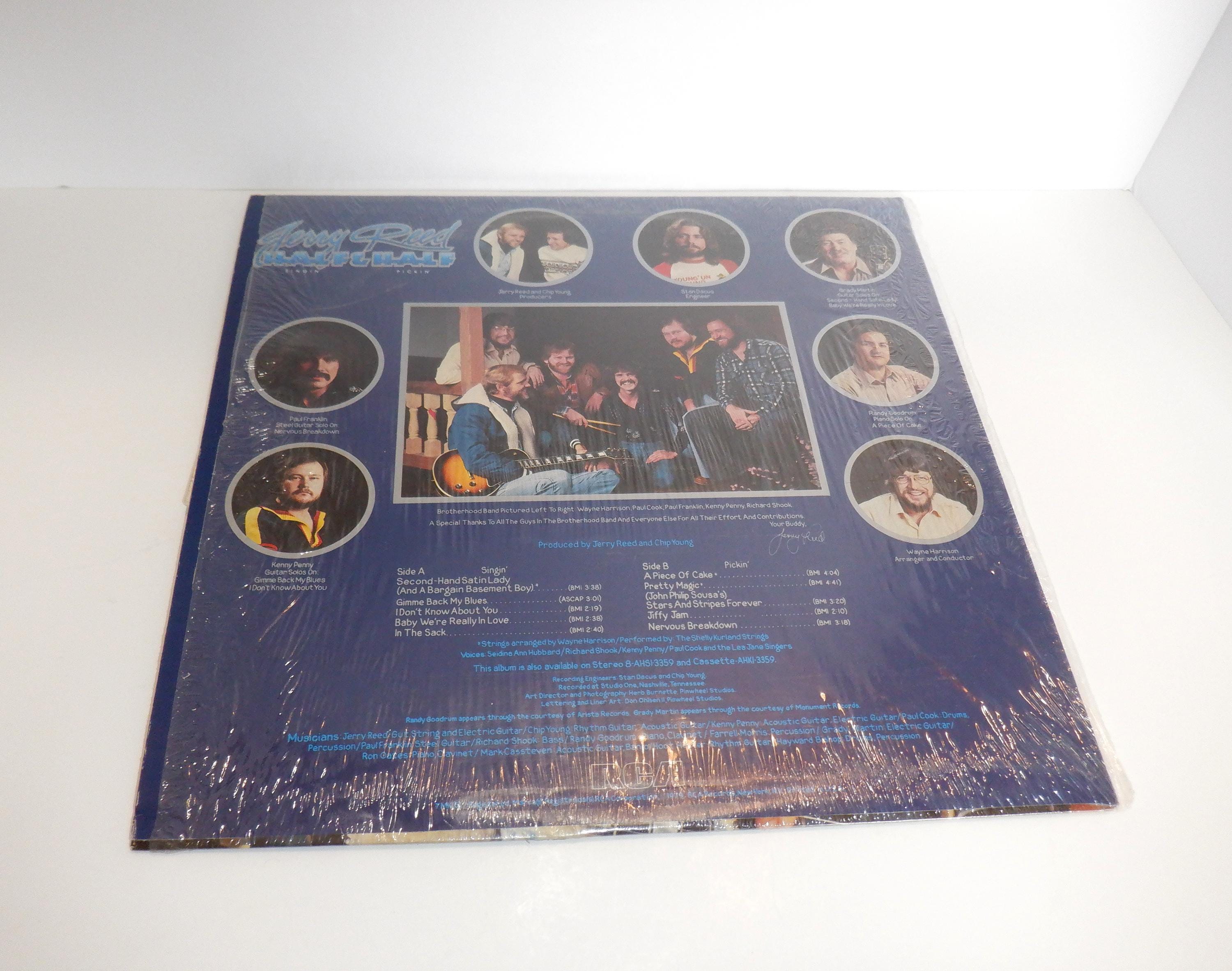 Jerry Reed, Half & Half, Vinyl Record Album - Etsy