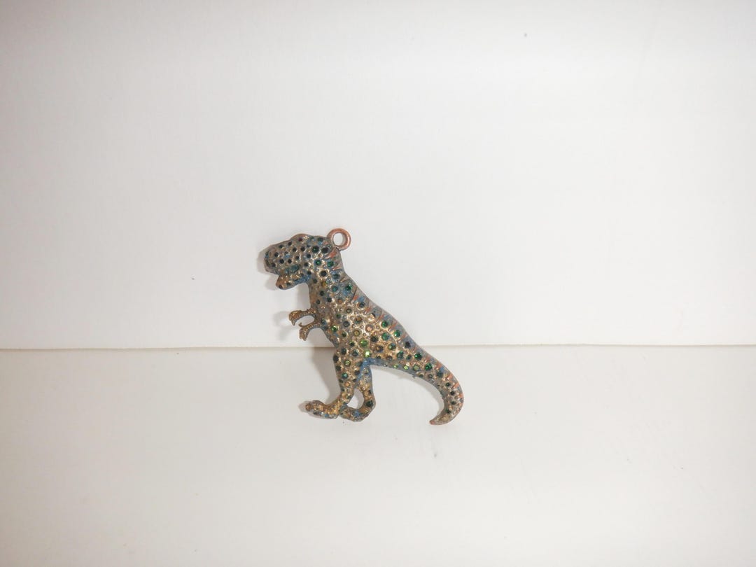 Pendant, Rhinestone Tyrannosaurus Rex - Etsy