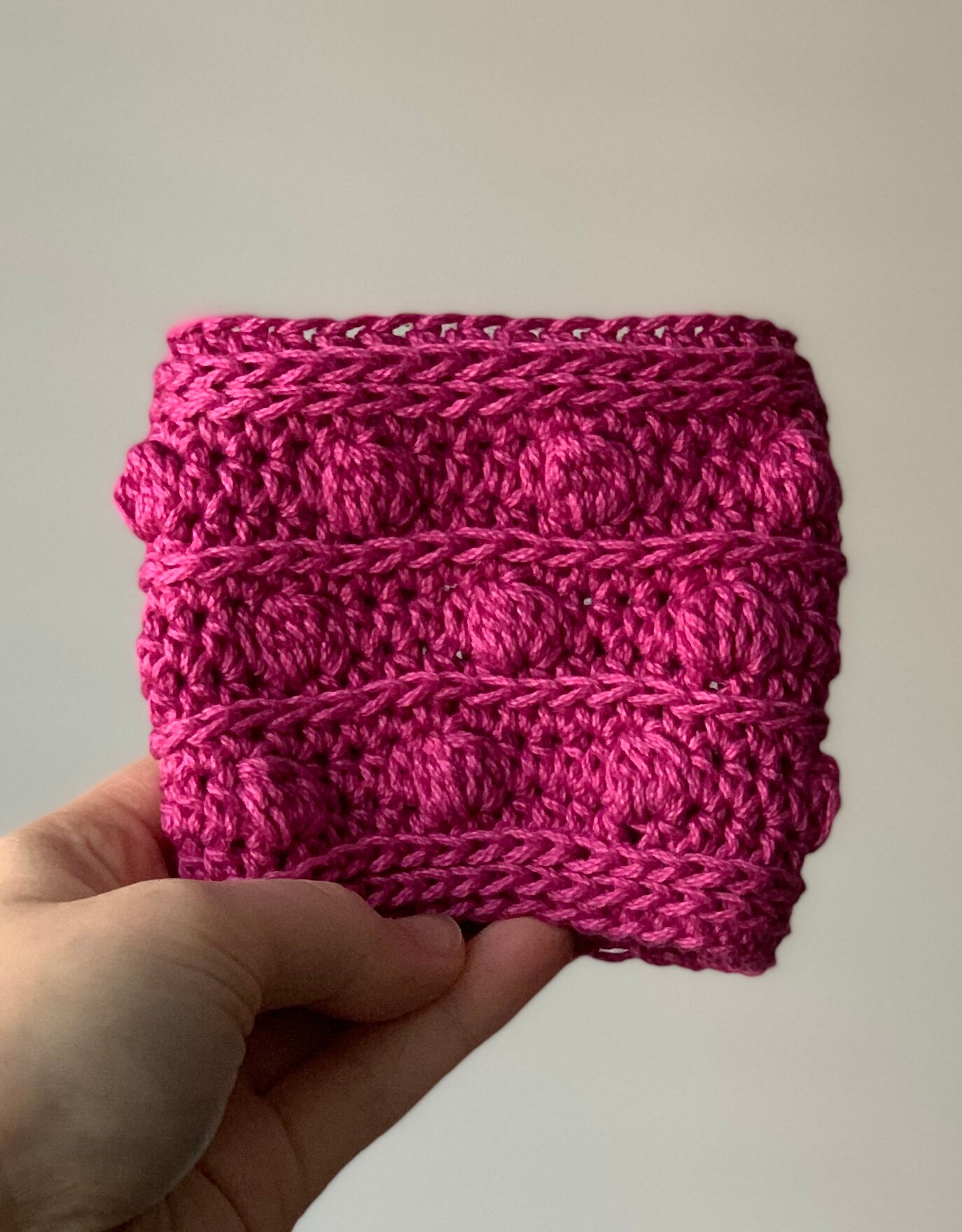 Crochet Pattern: Bumps in the Road Cup Cozy, PDF - Etsy