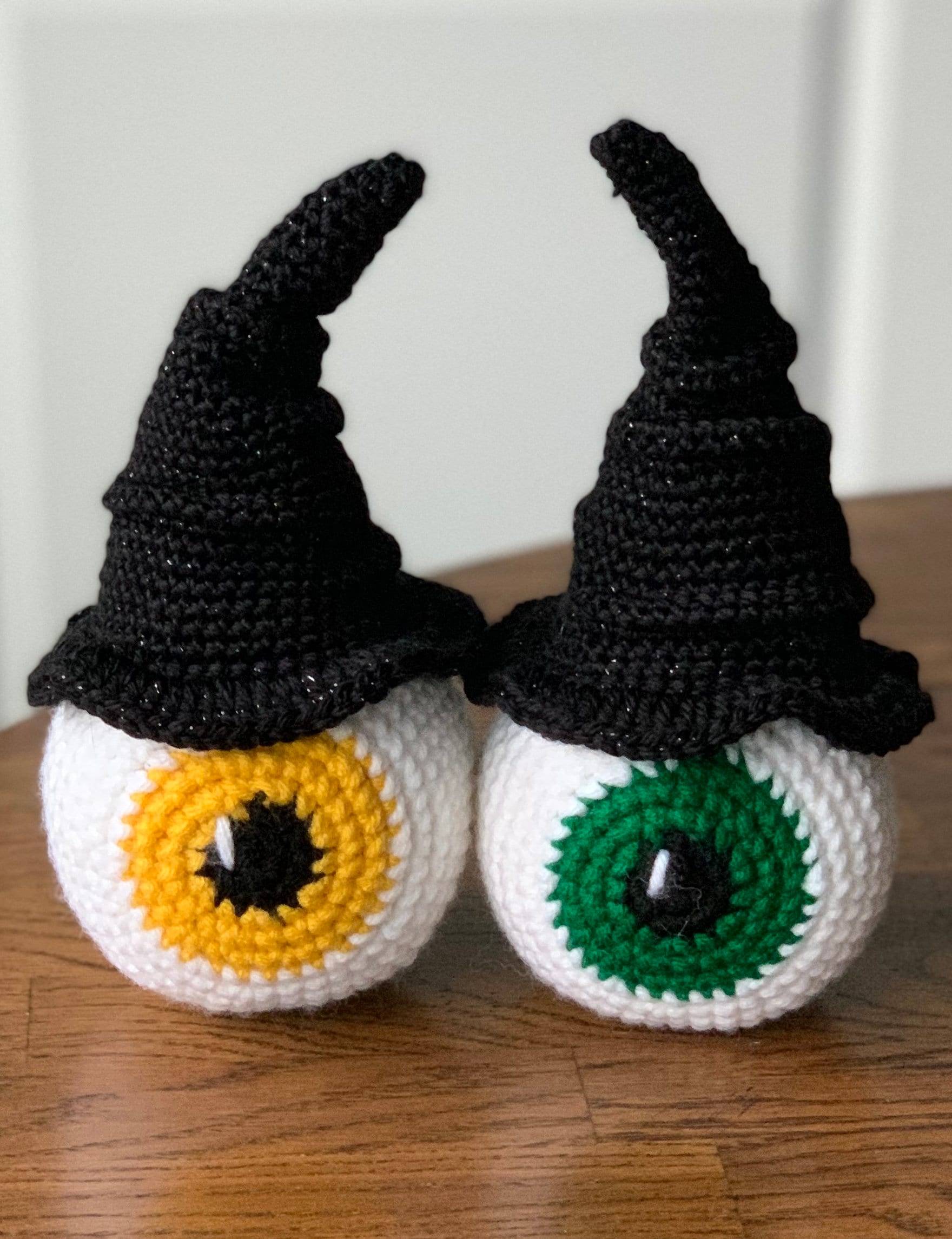 Crochet Pattern: Focus Pocus, the Eyeball Wizard, PDF (halloween Decor ...