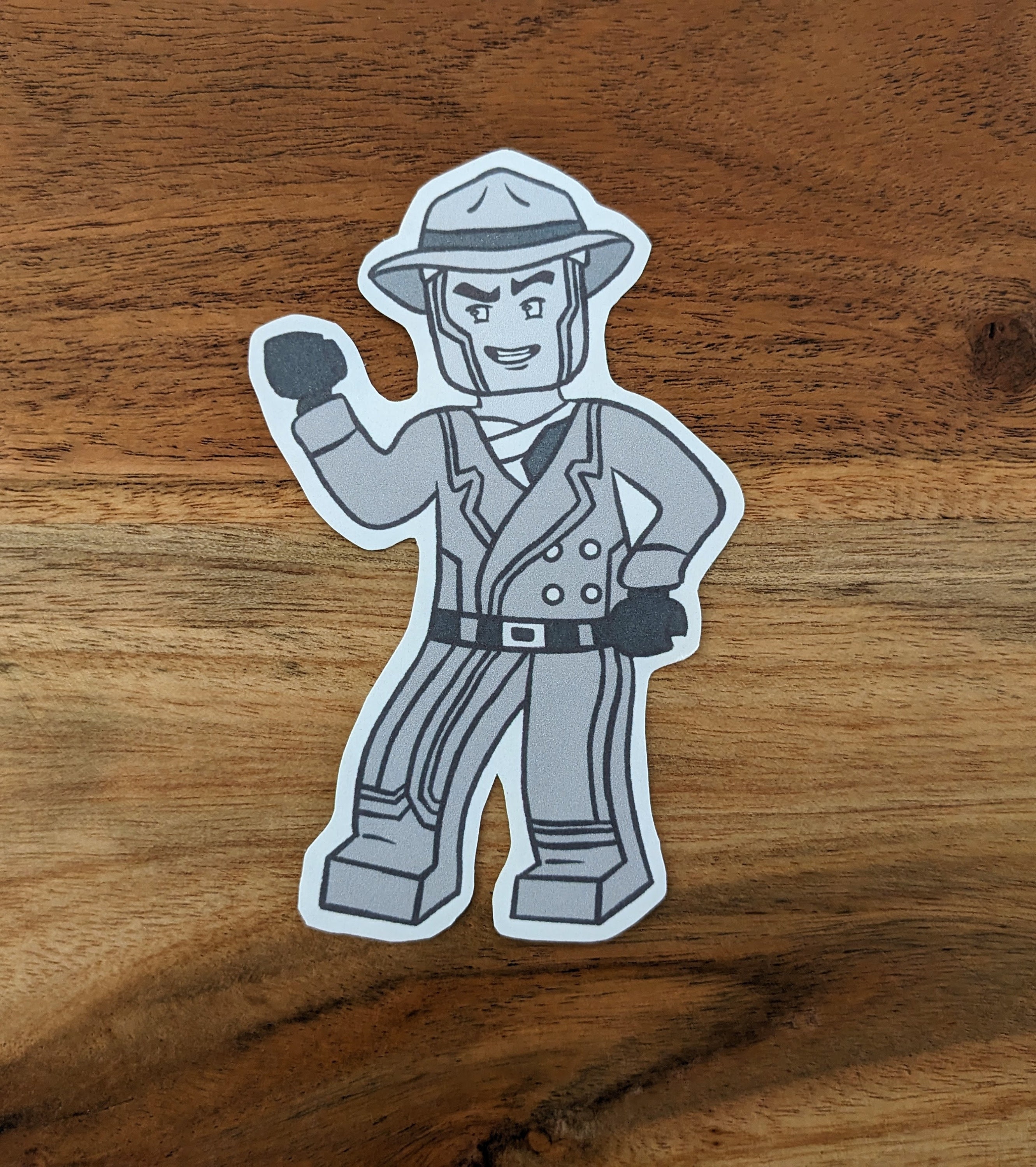 Pixal and Zane Lego Ninjago Confidential Detective Sticker Set - Etsy