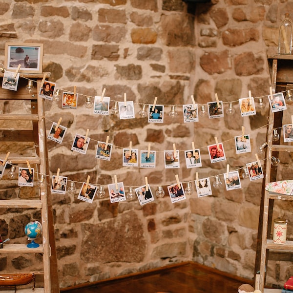 Polaroid Wedding Seating Plan - Etsy