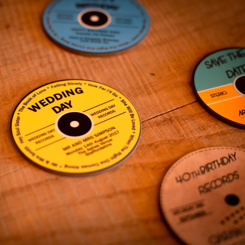 Vinyl Record Invitations - Etsy