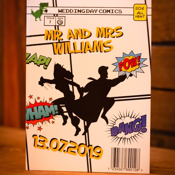 Comic Book Wedding - Etsy