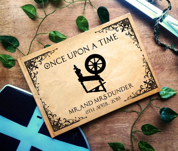 Embroidered Sleeping Beauty Spinning Wheel