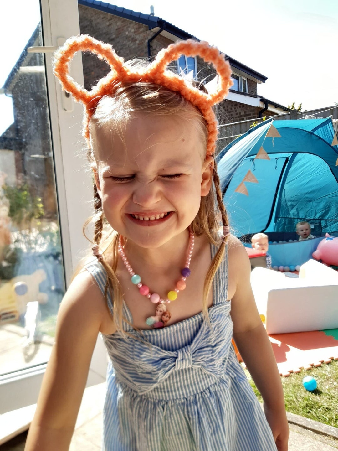 Bear Ear Headband for Teddy Bear Picnic 1st Birthday First Birthday ...