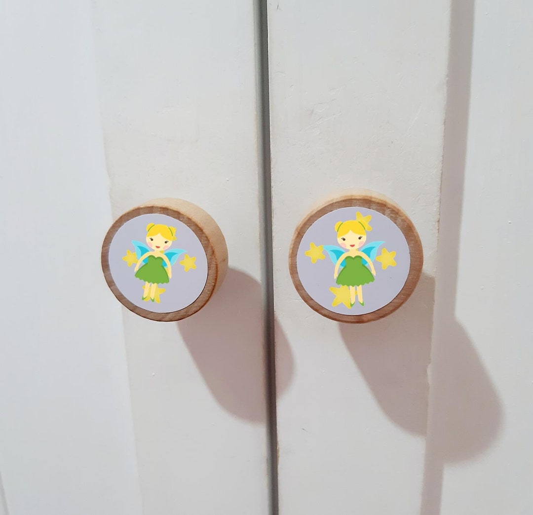 Tinker Bell Handles Drawer Handles Knobs Perfect for Upcycling Wardrobe ...